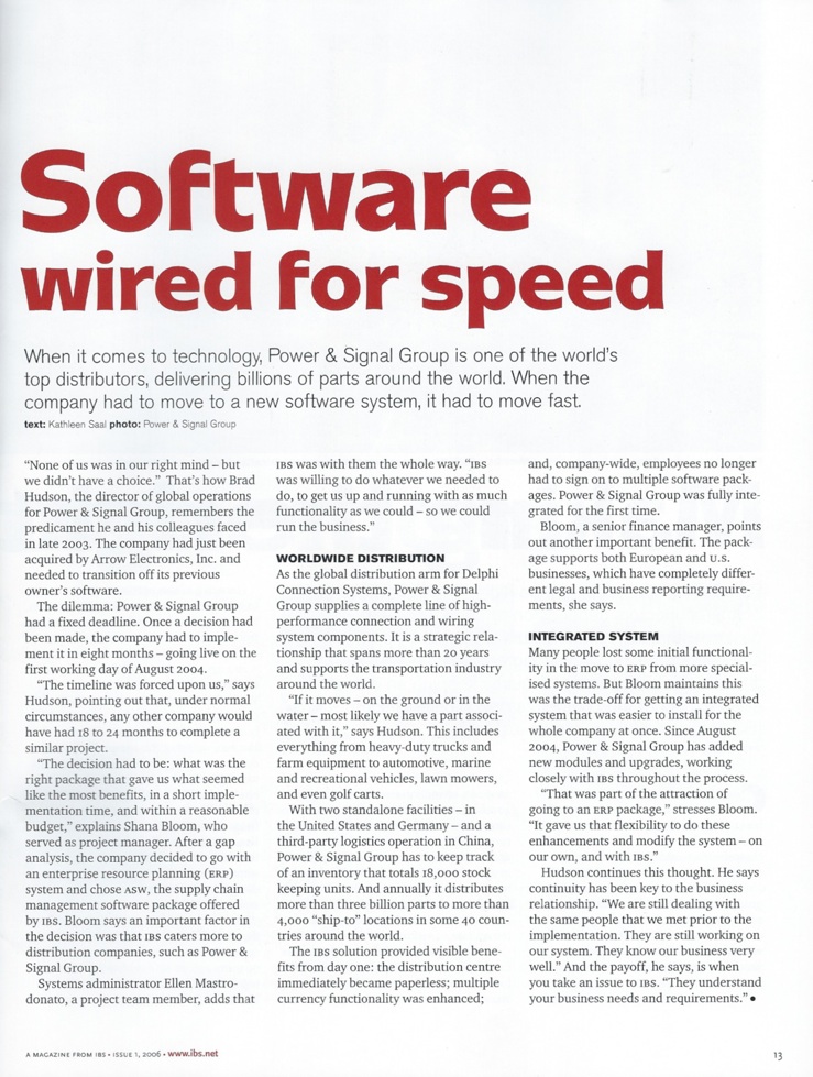 Power & Signal Group